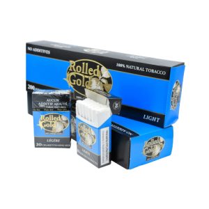 Rolled Gold Light Cigarettes - Discount Smokes