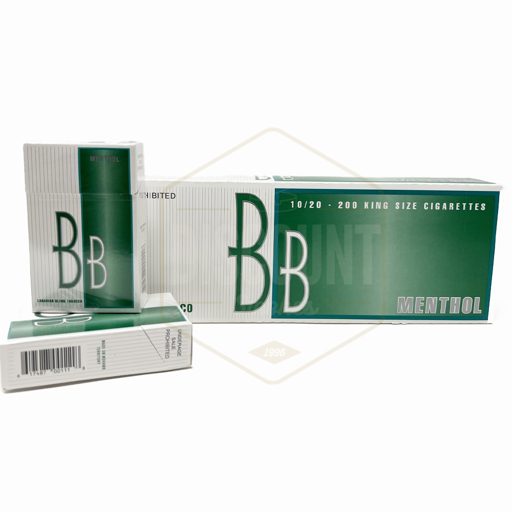 BB Menthol Cigarettes - Discount Smokes