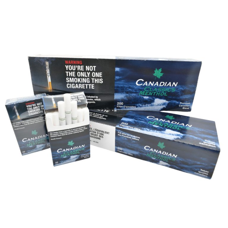 Canadian Classic Menthol Cigarettes - Discount Smokes