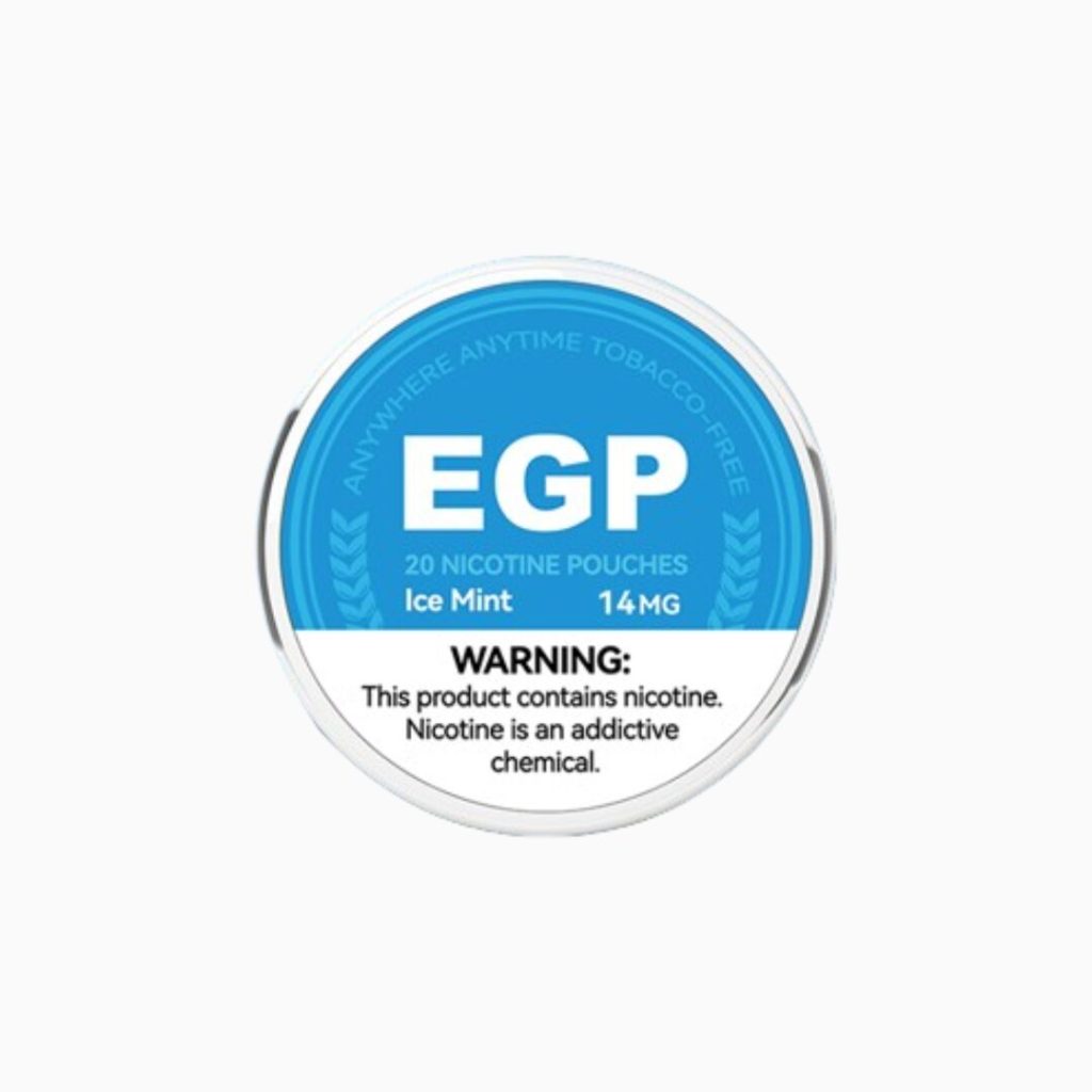 EGP Nicotine Pouches – Ice Mint (14MG x 20) - Discount Smokes