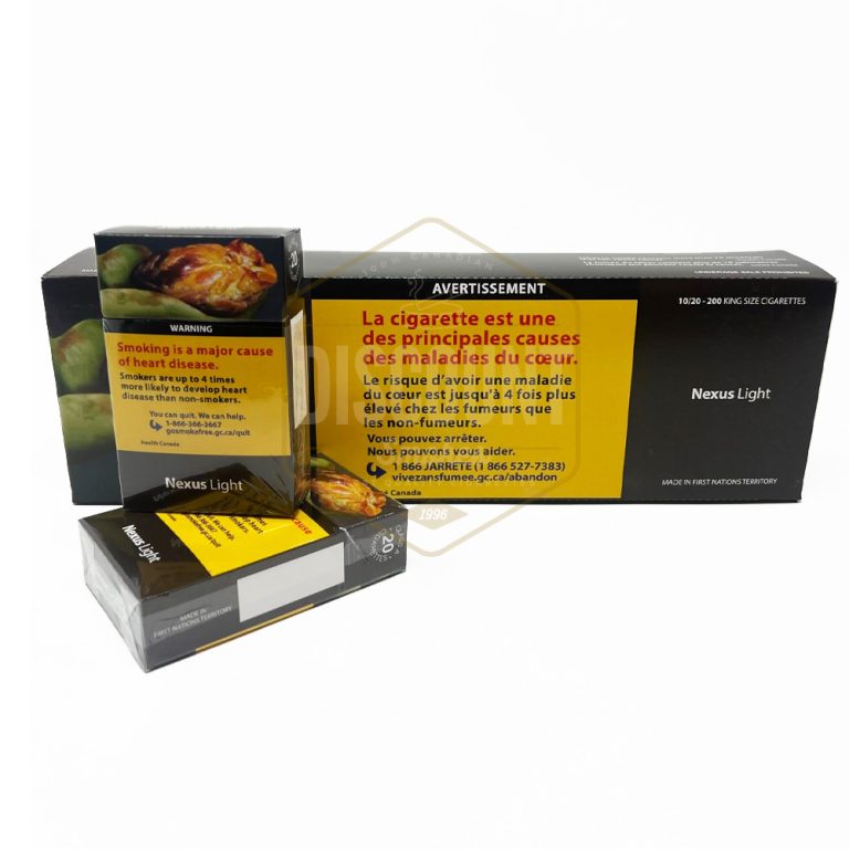 Nexus Light Flavour Cigarettes - Discount Smokes