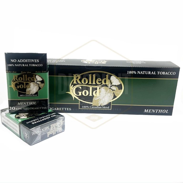 Rolled Gold Menthol Cigarettes - Discount Smokes