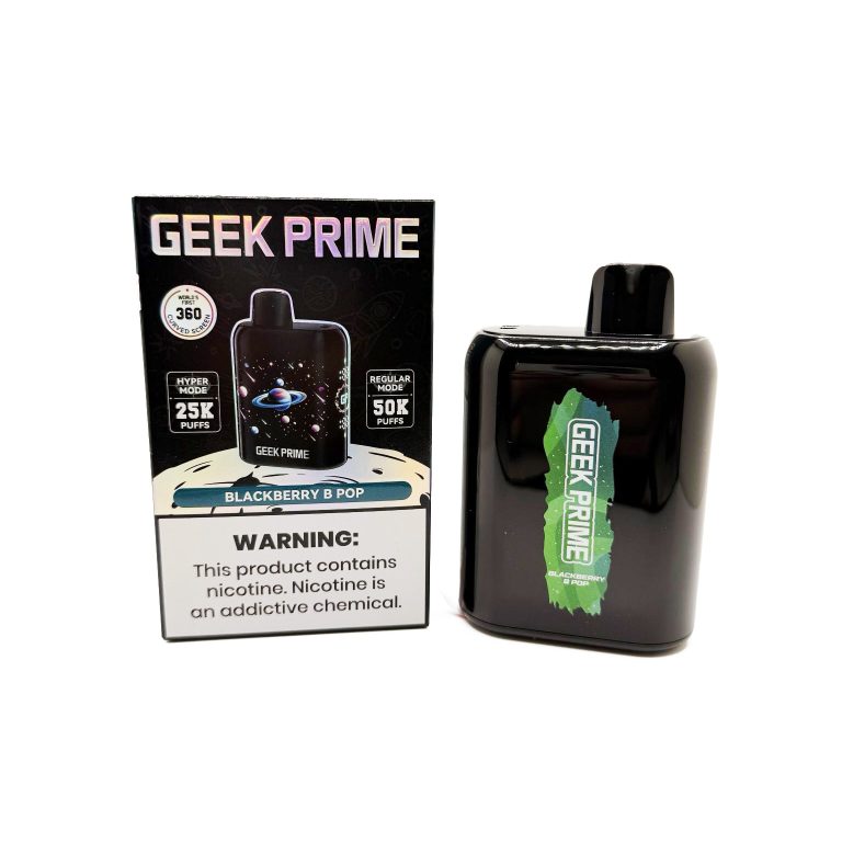 Geek Prime 50K – Blackberry B Pop - Discount Smokes